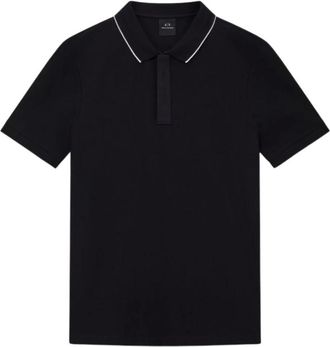 A|X Armani Exchange Homme, Tops, Noir, Taille: M Polo
