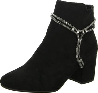 Living Updated Schlupf-/Rei&szlig;verschlu&szlig;stiefelette Kaltfutter ab 35mm Absatz LE2-2-BK