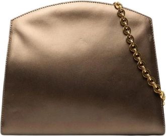 Ferragamo Sac bandouli&egrave;re vintage en cuir pr&eacute;-poss&eacute;d&eacute; - Femme - Pre-owned - Brun - Taille: ONE Size