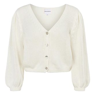 Americandreams Americandreams, Femme, Pulls, Blanc, Taille: 42 FR Manda Cotton Cardigan