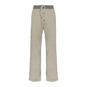 Rick Owens Wide Pusher Sweatpants - - Trousers - Herren - Beige - S