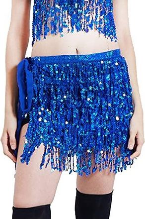 Generic Jupe Paillette Femme Short Sequin Jupe Cosplay Femme Petticoat Jupe sous-V&ecirc;tements Adorable pour Danse et Style Ballet