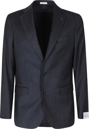 Breras Milano Breras - Veste en laine - Coupe ajust&eacute;e - Homme - Vestes - Bleu - Taille: 2XL