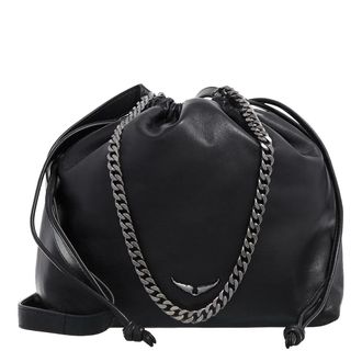 Zadig&Voltaire Beuteltaschen - Rock Today Smooth Lambskin - Gr. unisize - in Schwarz - für Damen
