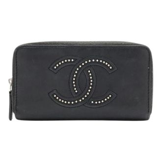 Chanel Pre-owned Bi-fold Geldb&ouml;rse - - Pre-owned - Damen - Schwarzk - ONE SIZE