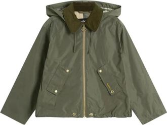 Barbour Femme, Vestes, Vert, Taille: 38 FR Weaver Showerproof Jacket