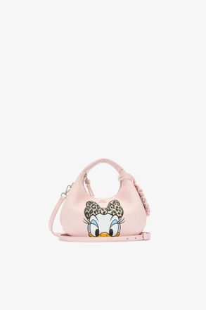 Ganni Mini sac hobo rose Daisy Duck - Pour Femme