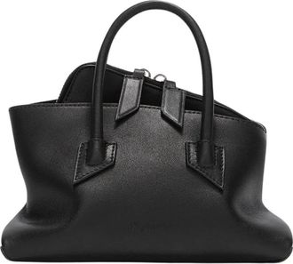 The Attico Femme, Sacs, Noir, Taille: ONE Size La Passeggiata Mini Top Handle