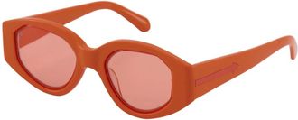 Karen Walker unisex, Accessoires, Rouge, Taille: ONE Size Castaway Lunettes de soleil
