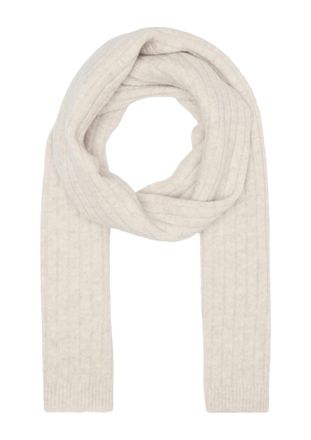 s.Oliver Gestrickter Schal mit Rippstruktur