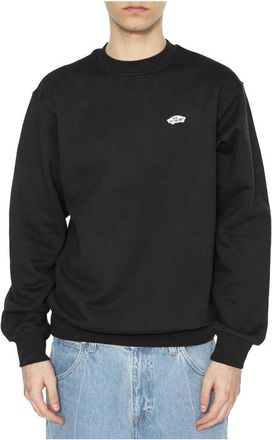 Vans Homme, Sweatshirts et sweats &agrave; capuche, Noir, Taille: M Felpa Girocollo