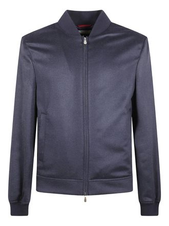 Brunello Cucinelli Bomberjacke aus Kaschmir - Blau