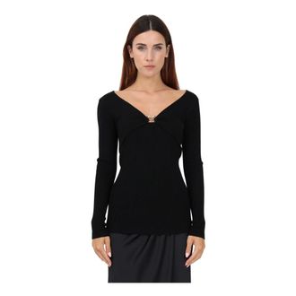 Pinko Giraffa Pullover - - Blouses & Shirts - Damen - Schwarzk - S