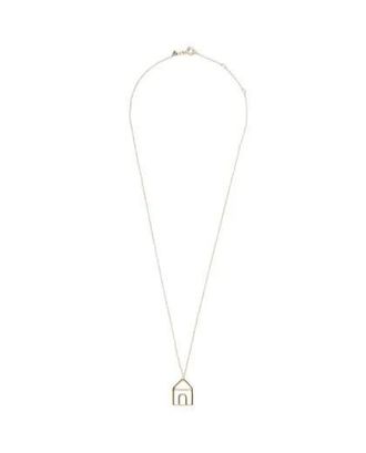 Aliita Halskette - 9K Gold Casita Necklace - Gr. unisize - in Mehrfarbig - f&uuml;r Damen