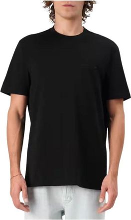 A|X Armani Exchange Homme, Tops, Noir, Taille: XL T-shirt coupe r&eacute;guli&egrave;re avec logo