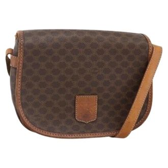 Celine Sac &agrave; bandouli&egrave;re vintage Pre-owned - Femme - Pre-owned - Brun - Taille: ONE Size