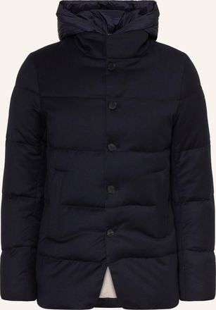 Duno Duno Daunenjacke Bjorn Mit Herausnehmbarer Blende blau