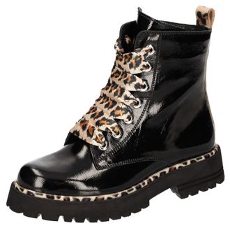 2Go Shoe Company Damen 8259-501 Mode-Stiefel, schwarz (Lack), 36 EU