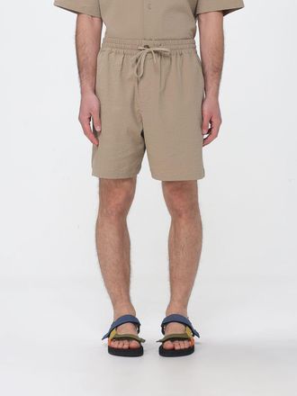 Maison Kitsun&eacute; Short Homme couleur Beige