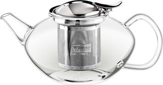Wilmax England Wilmax WL-888806/A Borosilikatglas Teekanne, 1550mL Kapazit&auml;t