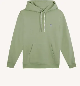 Faguo Sweat à capuche kaki clair coton - DIRAC