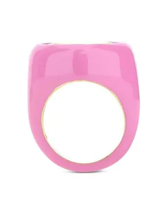 Dans Les Rues bague bicolore 925 Lux - Rose