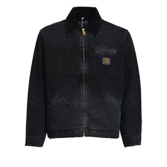 Carhartt Work in Progress Detroit Jacke - - Jackets - Herren - Schwarzk - L