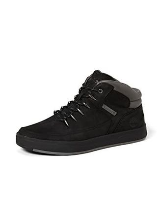 Timberland Davis Square, Chaussure de randonn&eacute;e Homme, Black Nubuck, 50 EU