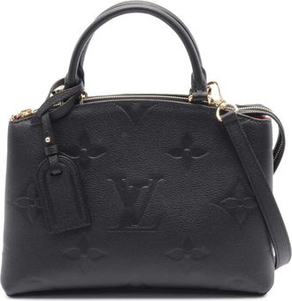Louis Vuitton sac à bandoulière Monogram Empreinte Giant Grand Palais (2021-2025) - Noir