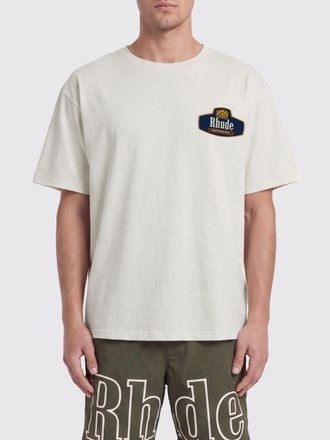 Rhude T-Shirt Homme couleur Blanc