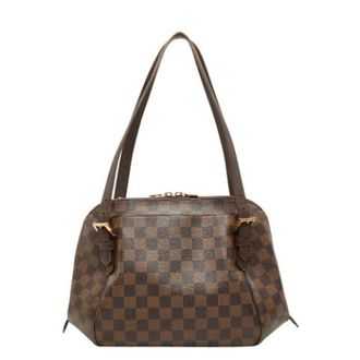 Louis Vuitton Pre-owned Vintage Damier Schultertasche - - Pre-owned - Damen - Braun - ONE SIZE
