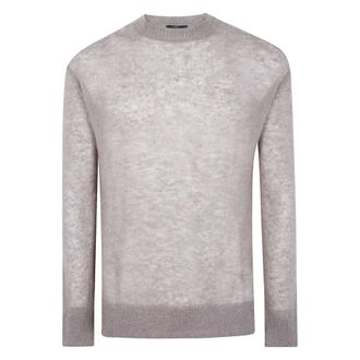 Emporio Armani Pulls &agrave; col rond - Homme - Pulls - Brun - Taille: M