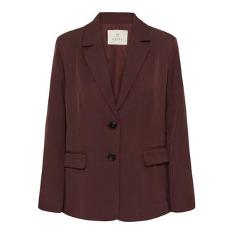 Kaffe Blazer - - Jackets - Damen - Braun - M