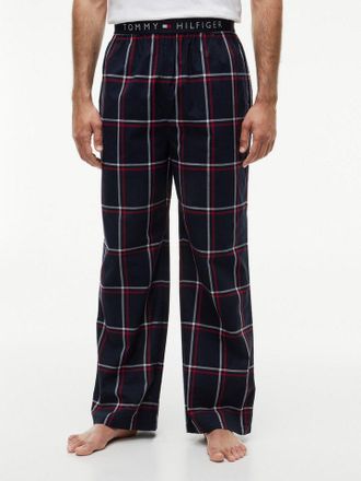 Tommy Hilfiger Relaxhose WOVEN PANT PRINT Klassisches Karo-Design, Komfortabler Elastikbund