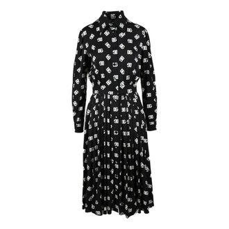 Dolce & Gabbana Damen, Kleider, Schwarzk, SGröße