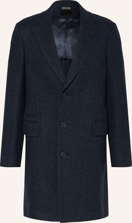 Ermenegildo Zegna Zegna Wollmantel blau