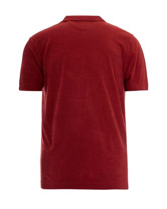 MC2 Saint Barth Mens Polo Shirt Jeremy Terry Brick Red T-shirts And Polos