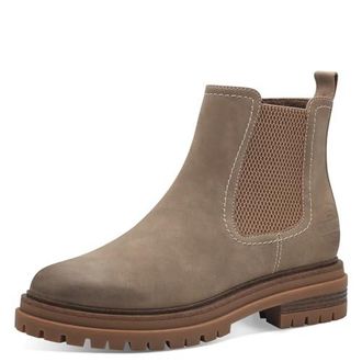 s.Oliver Chelsea 5-25449-43 Chaussures pour Femme Bottine, Taupe, 39 EU