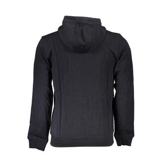 Napapijri Logo-Print Cotton Hoodie - Black