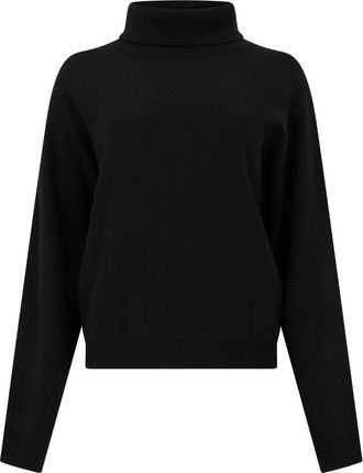 Vince Pull &agrave; col roul&eacute; court - Femme - Pulls - Noir - Taille: 38 FR