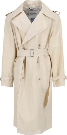 Burberry Trenchcoat - Wei&szlig;