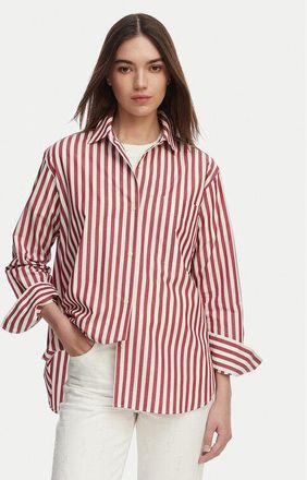Tommy Hilfiger Hemd WW0WW45612 Hellrot Regular Fit