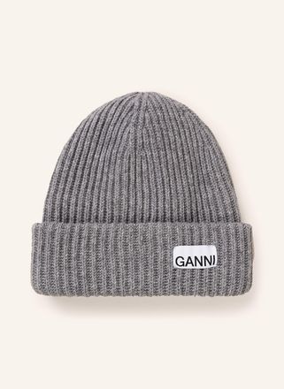 Ganni M&uuml;tze grau