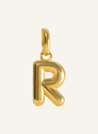 Pompidou Anh&auml;nger Puffy Letter R By Glambou gold
