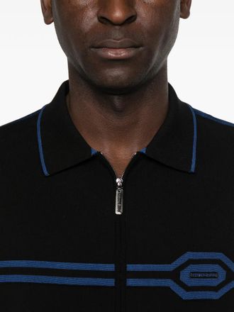 Stefano Ricci Mens Zip-Fastening Short-Sleeve Cardigan Ss26 M