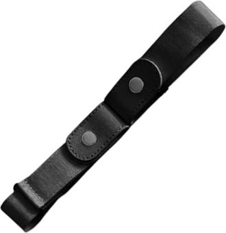 Generico Ceinture &eacute;lastique r&eacute;glable unisexe, ceinture pour femme, pour voyage, randonn&eacute;e, jeans pour homme et femme, Noir, Consulte la descripci&oacute;n