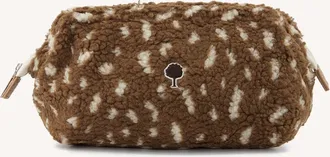 Faguo Trousse de toilette camel et &eacute;cru