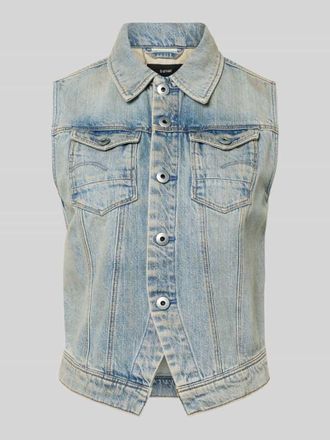 G-Star Slim Fit Jeansweste im Used-Look