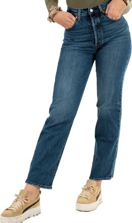 Levi's Damen Ribcage Straight Ankle Jeans,Valley View,27W / 27L