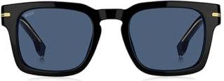 HUGO BOSS Lunettes de Soleil HUGO BOSS BOSS 1625/S 807 BLACK 50/23/145 Homme